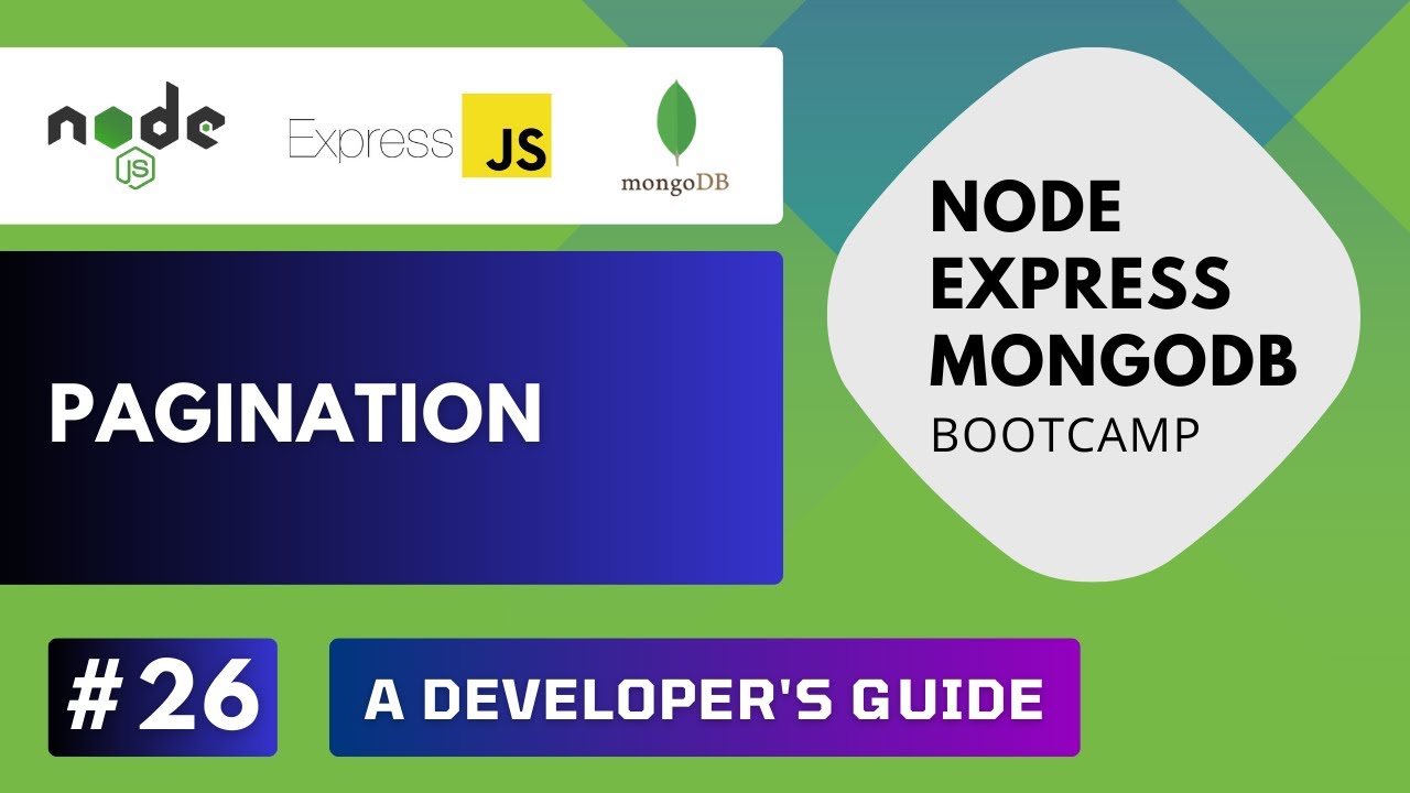 Build Rest Api With Node Express Mongodb Pagination In Mongoose 26