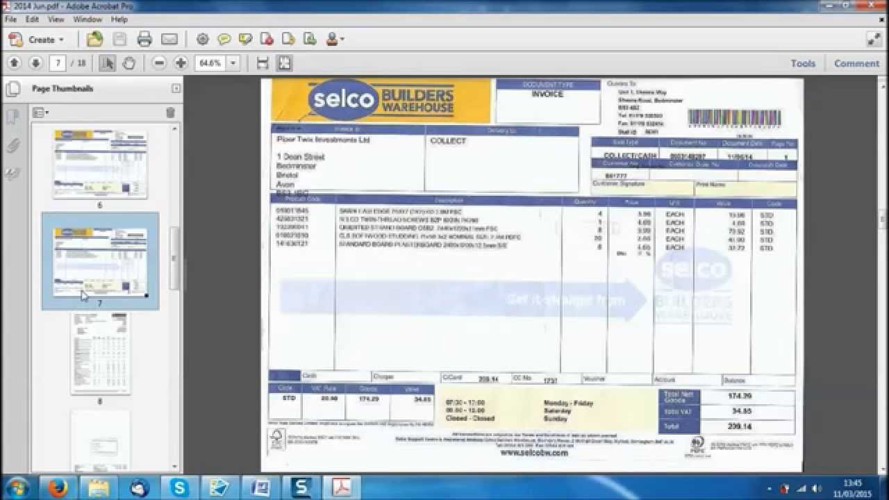 Supplier Invoice Scanning Solution Scan2pdf Youtube