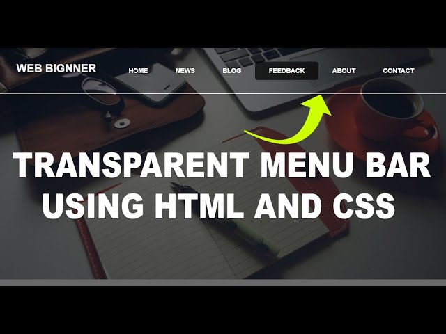 Html Css Tutorial Transparent Background 47 Off