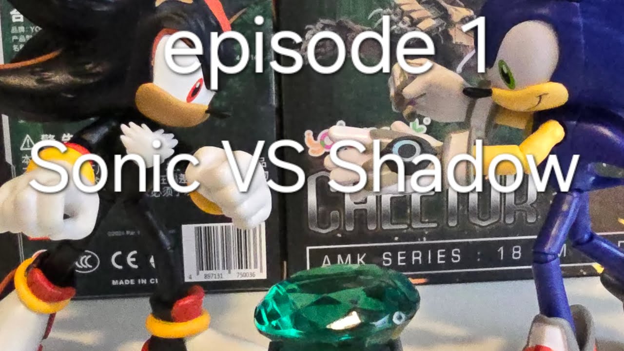 Episode 1 Sonic Vs Shadow Sonic The Hedgehog Stop Motion Series Youtube