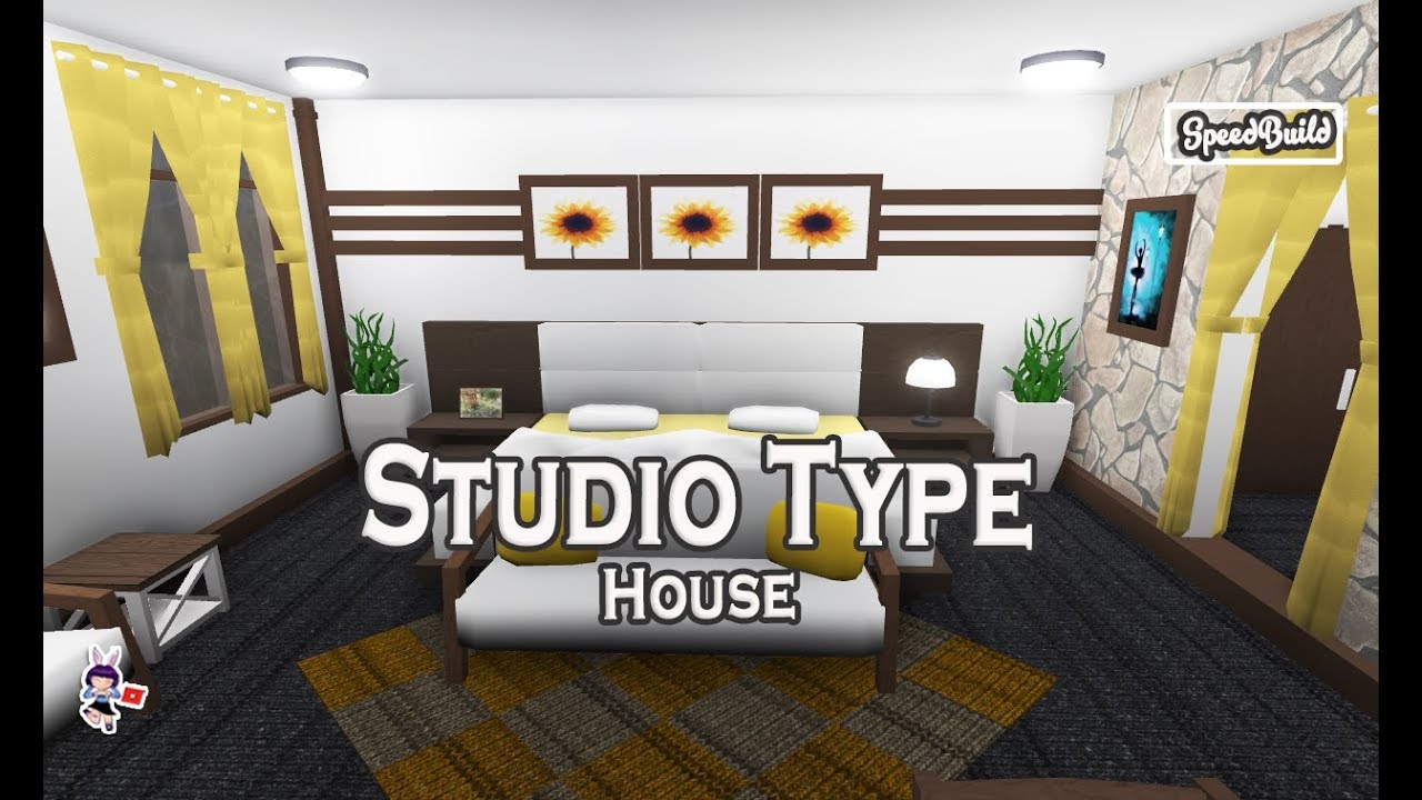 Roblox â Bloxburg Speedbuild Studio Type House Youtube