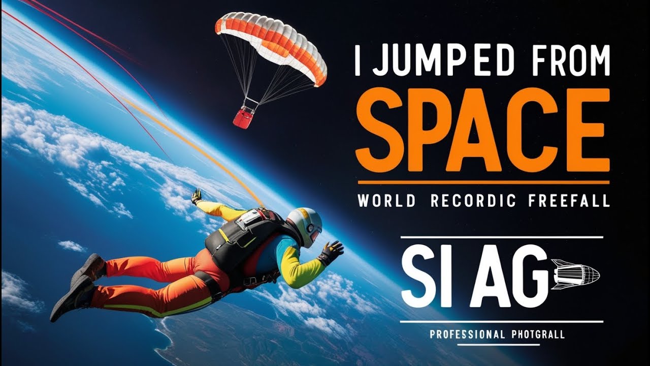 I Jumped From Space World Record Supersonic Freefall Youtube