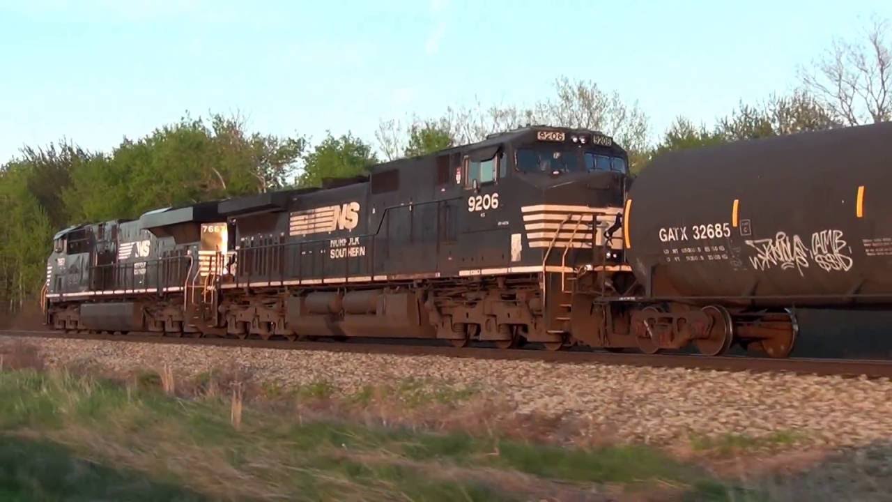 Chasing Norfolk Southern Freight Train Youtube