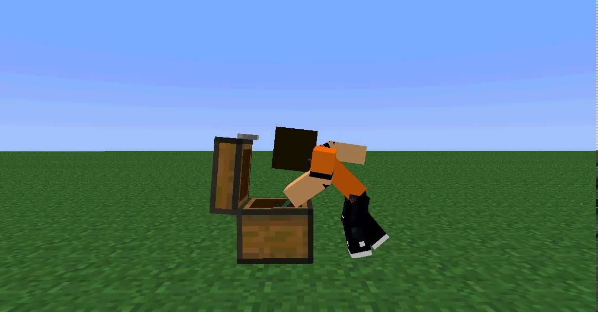 Minecraft Chest Opening Animation Youtube