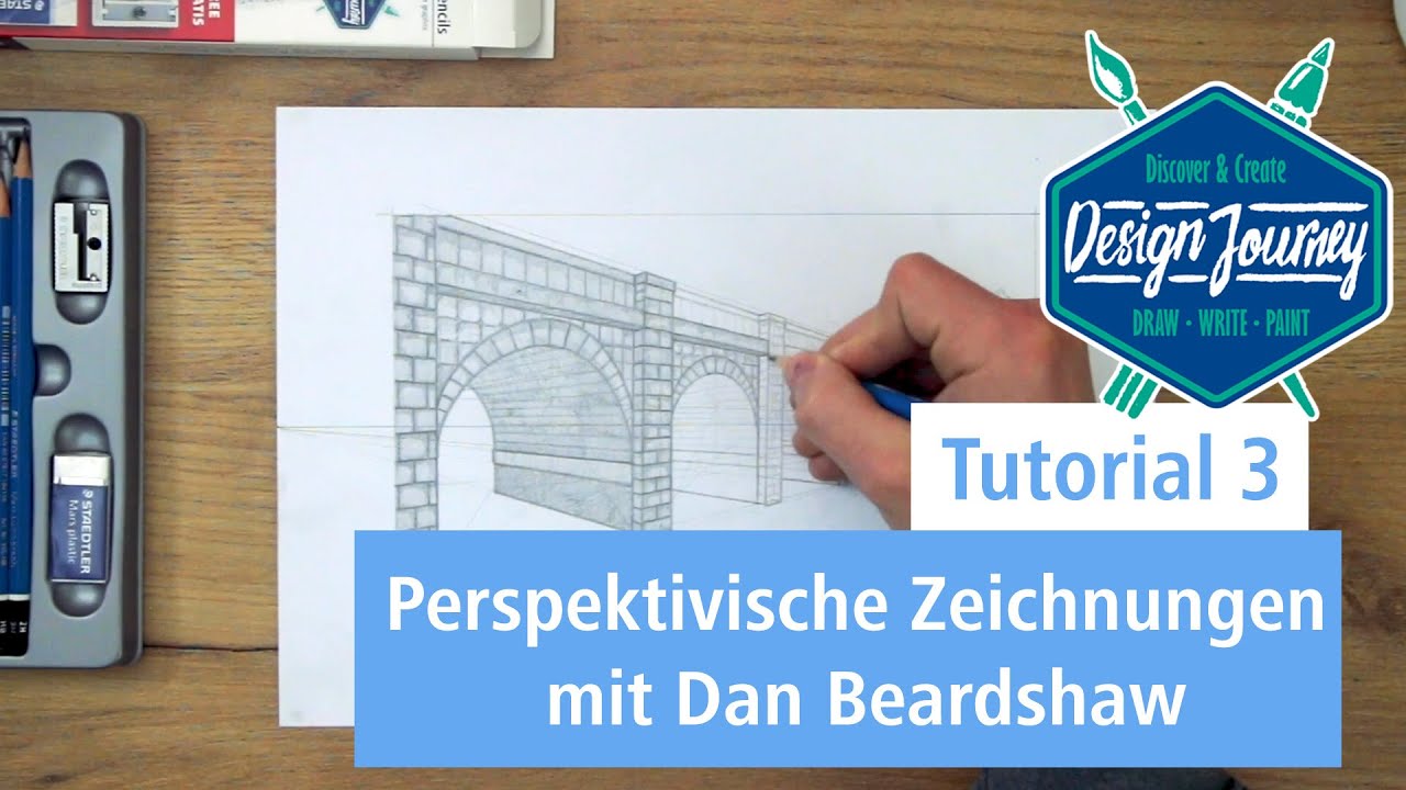 Zweipunktperspektive Tutorial 3 Staedtler Art Class Youtube