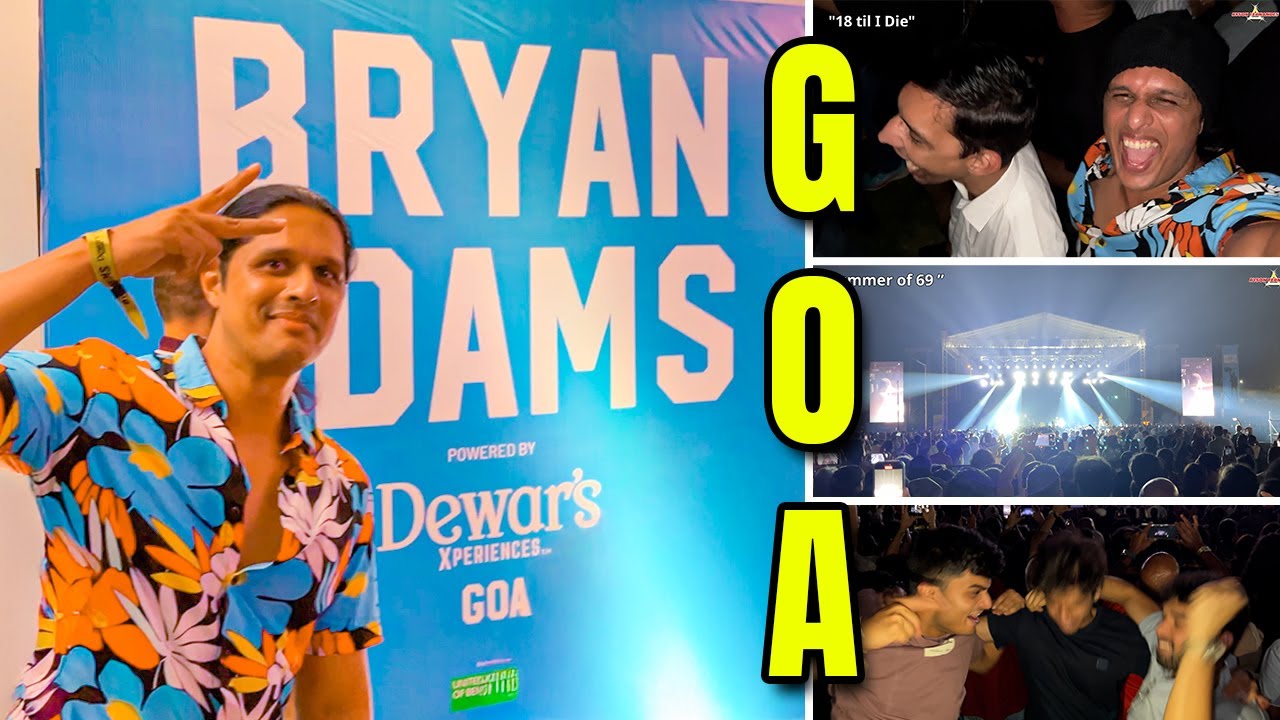 Bryan Adams Concert In Goa My Unforgettable Experience Youtube
