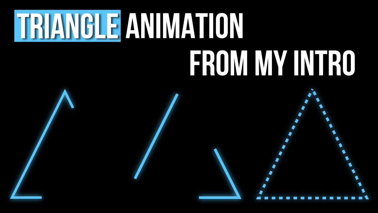 Coding Triangle Animation Css Effect Youtube