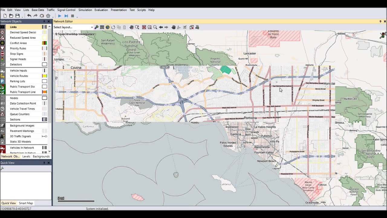 Vissim Tutorial Maps Youtube