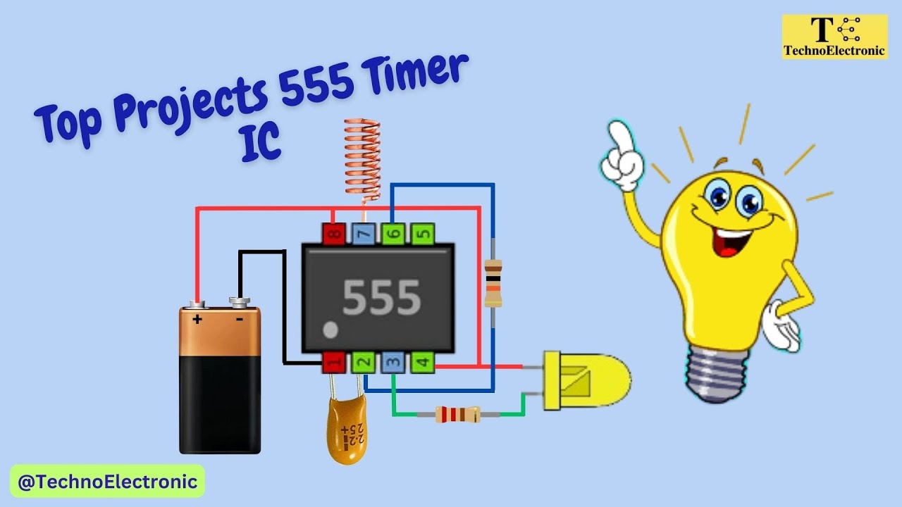 Top Electronics Project Using 555 Timer Ic Ep 11 Youtube