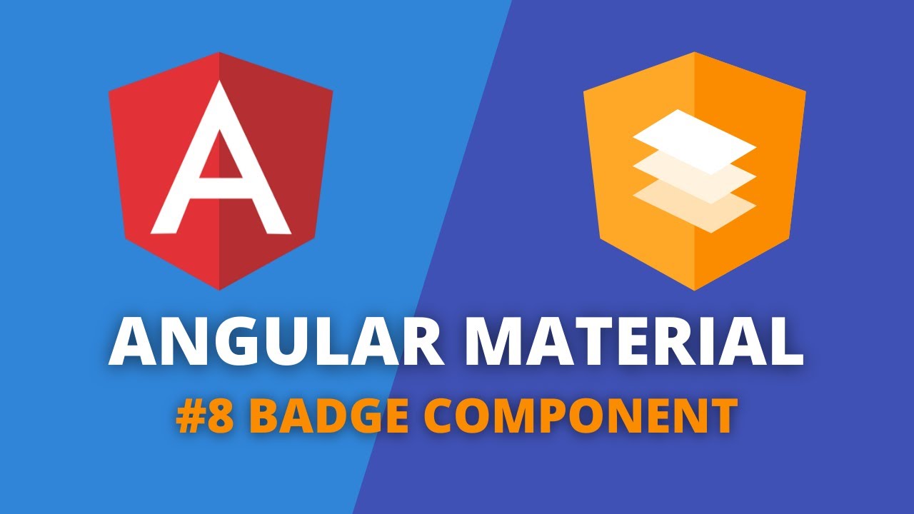 Angular Material 8 Badge Component Youtube