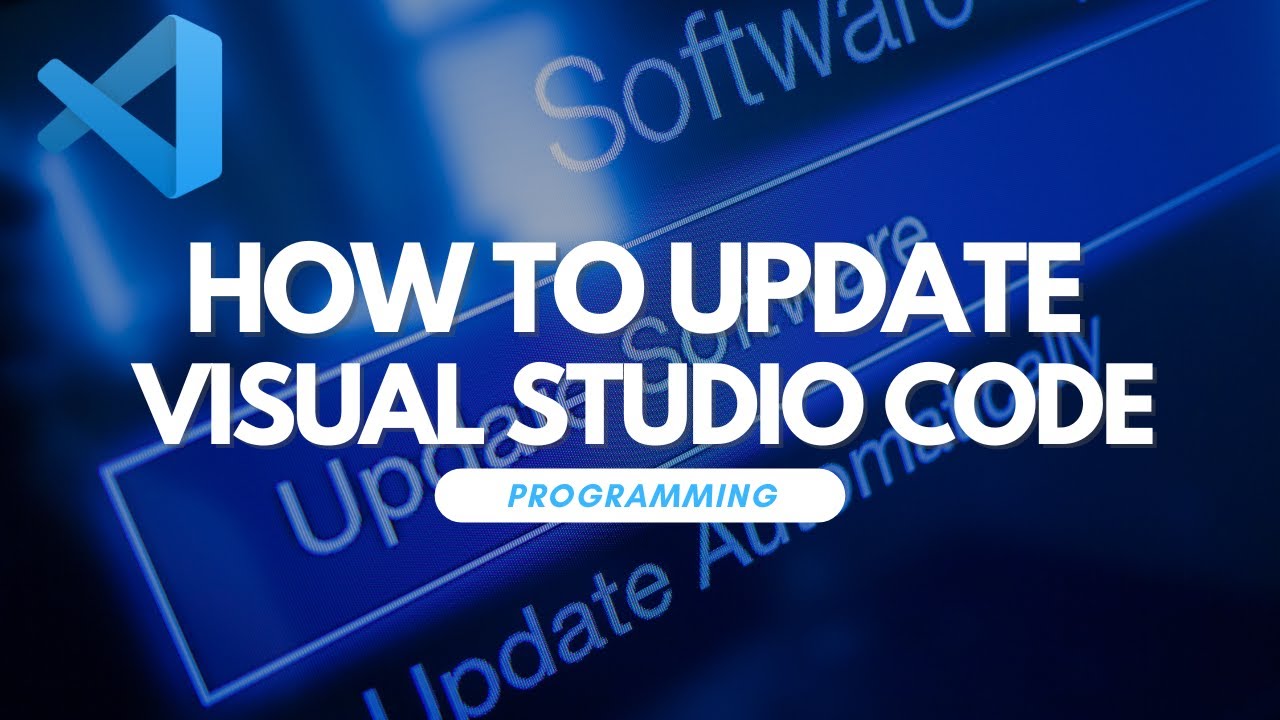 How To Update Visual Studio Code Youtube