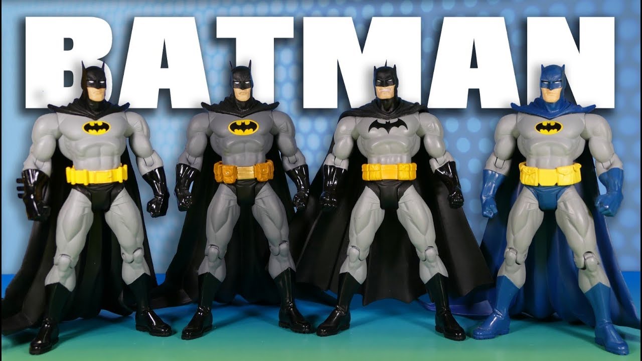Four Custom Kitbash Batman Action Figures Youtube