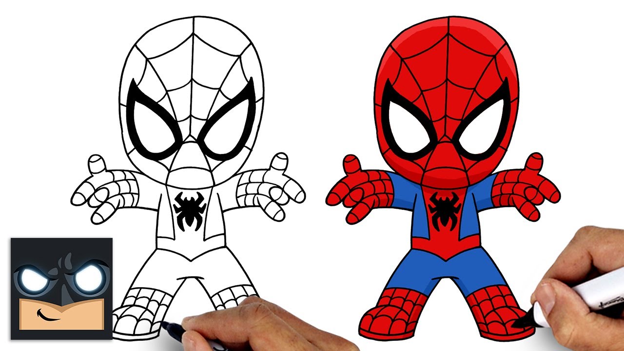 How To Draw Spider Man Youtube