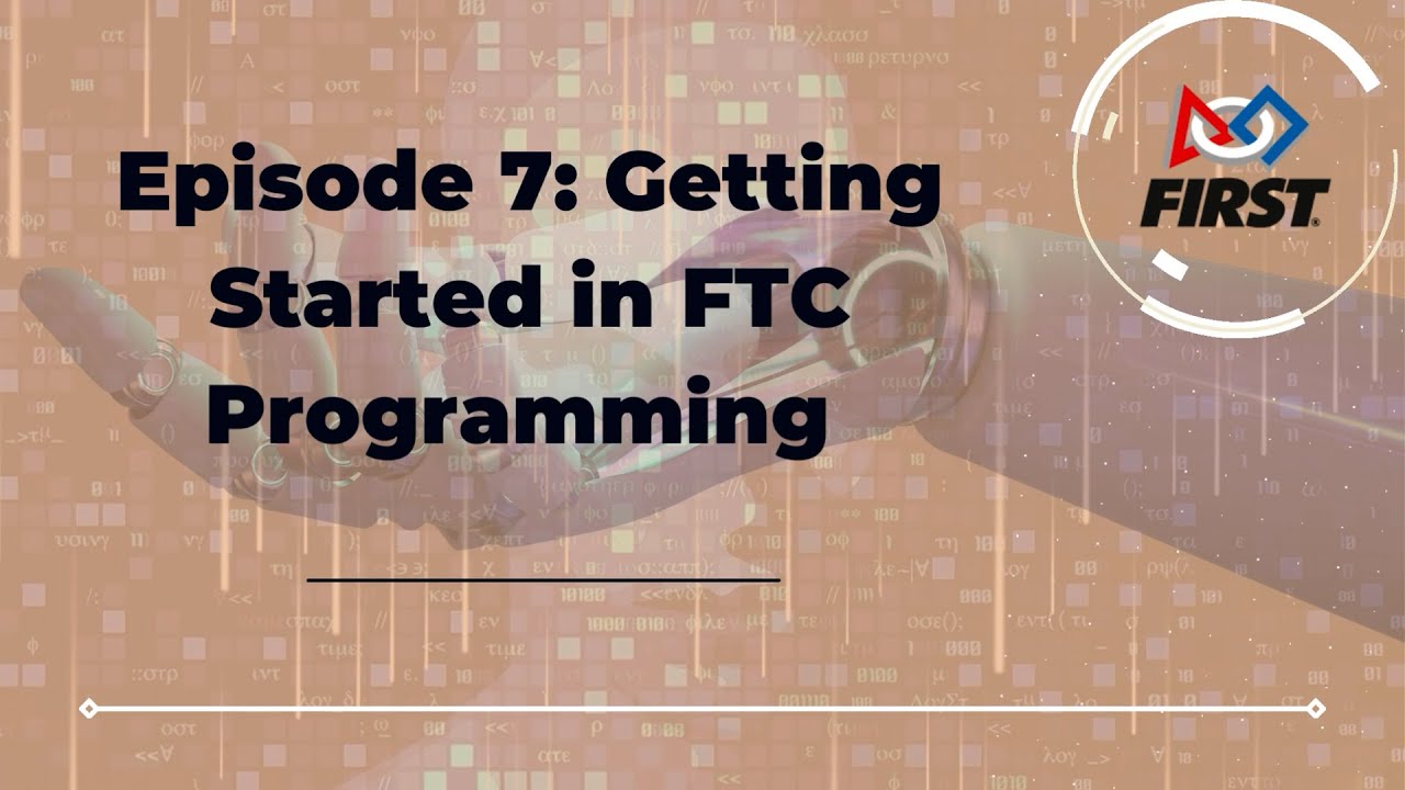 Getting Started In Ftc Programming Youtube