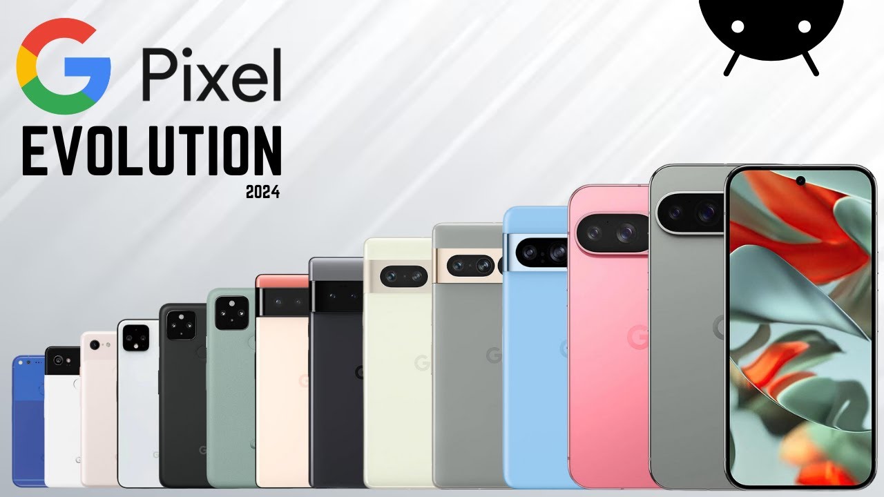 Evolution Of Google Pixel Youtube
