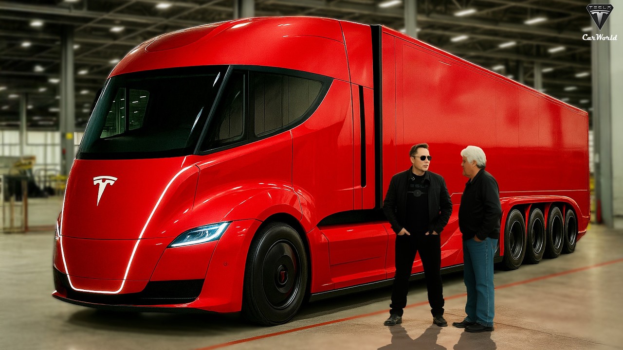 Elon Musk Unveils Leaked 2026 Tesla Semi Gen 2 Stunning New Design And