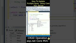 Sql Server Tutorial T Sql Updat A Row Update Multiple Rows Update