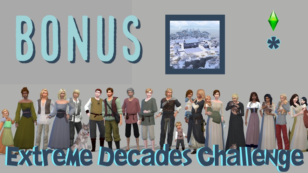 The Sims 4 Ultimate Decade Challenge Bonus Episode House Reno
