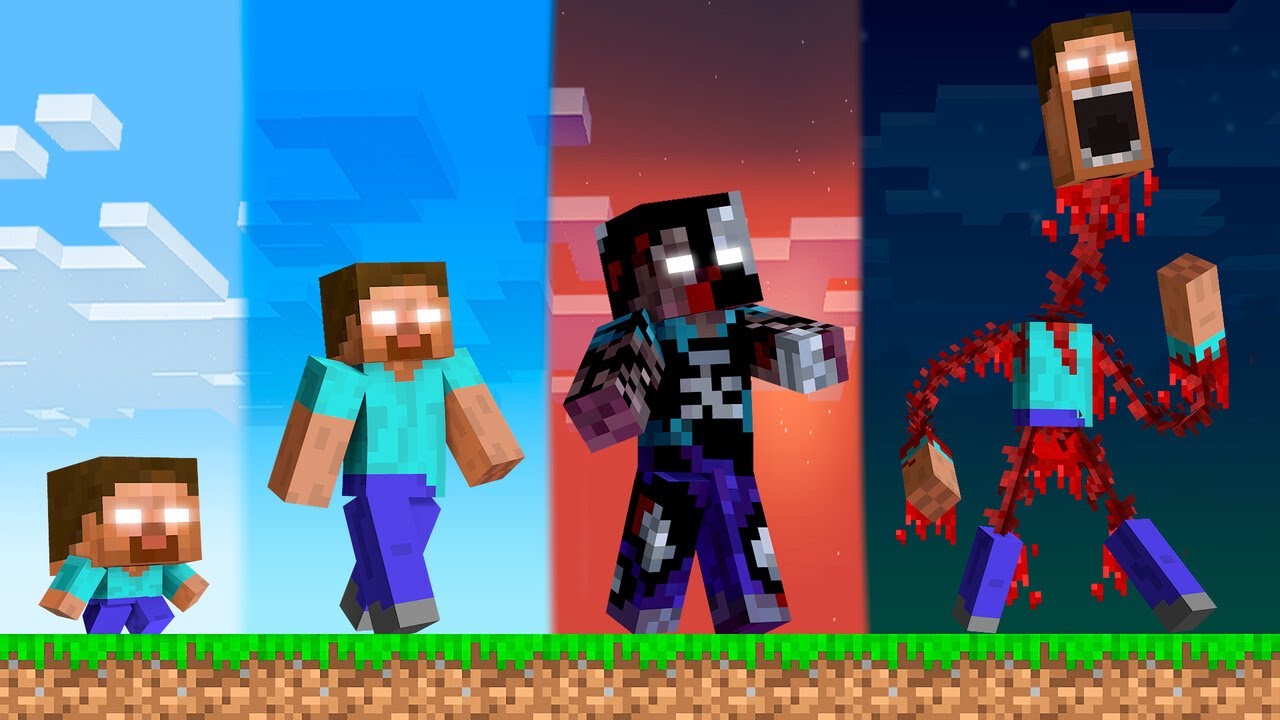 Upgrading Herobrine Into A God In Minecraft Youtube
