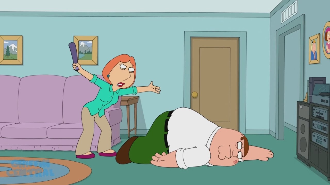 Family Guy Lois Beats Up Peter Youtube