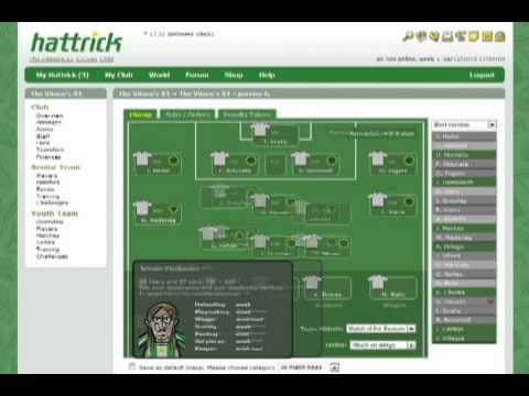 Hattrick Tutorial Chapter 8 Youtube