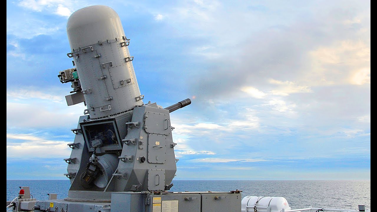 Phalanx Ciws Close In Weapon System In Action Us Navy S Deadly