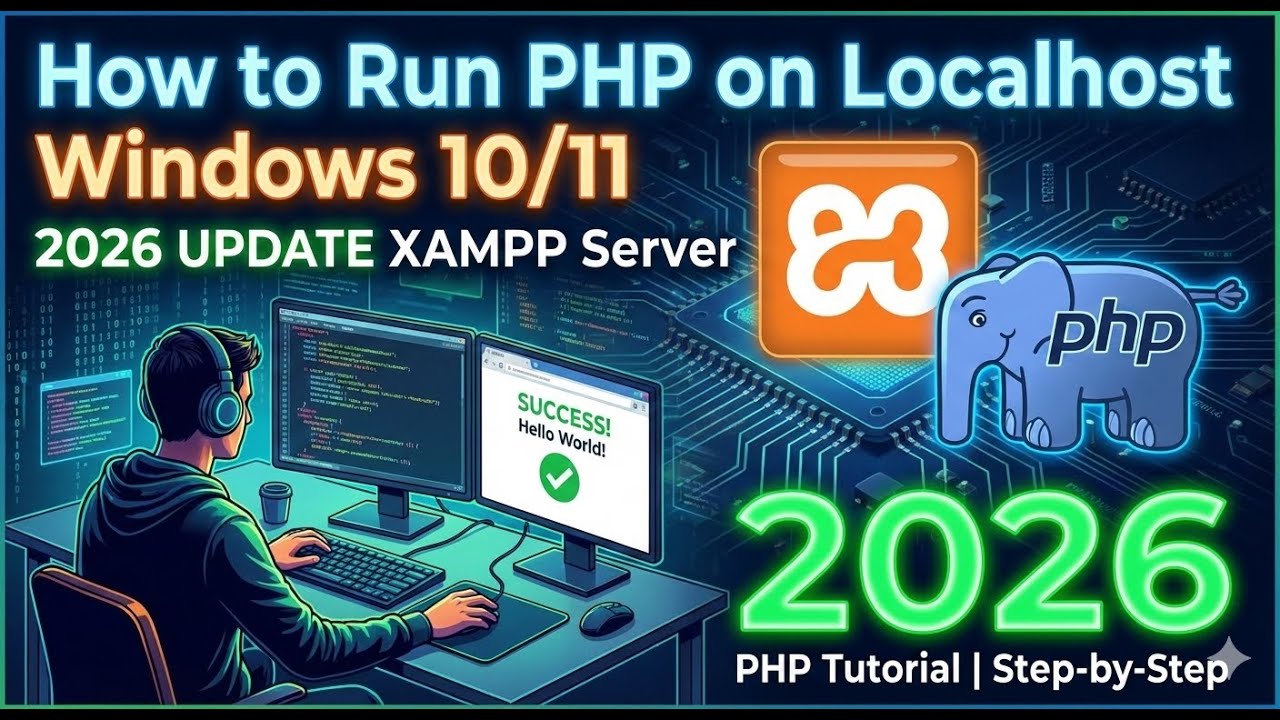 How To Run Php File On Localhost Windows 10 11 2026 Update Xampp