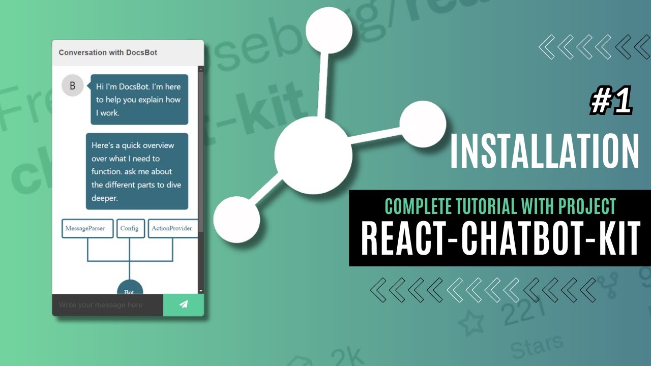 Building Chatbot With React Chatbot Kit 2023 Easy Overview Learn