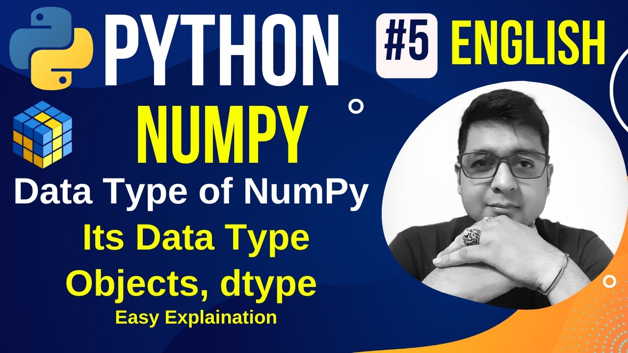 Data Type Of Numpy Array Python Numpy Tutorial Data Type Objects