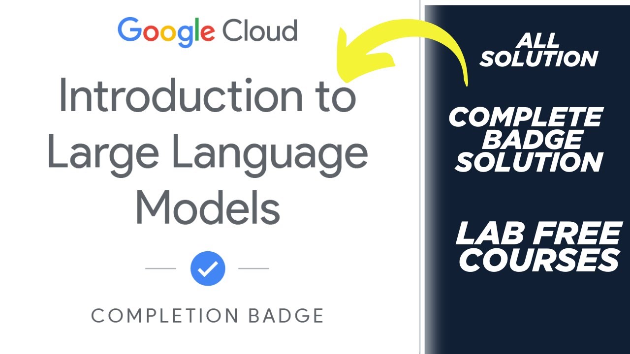 Introduction To Large Language Models Lab Free Course Solution