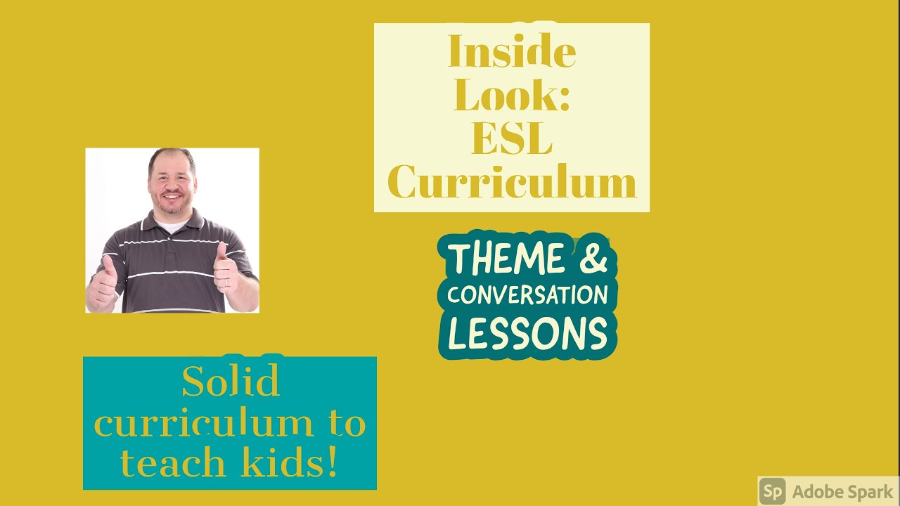 Inside Look Esl Curriculum Youtube