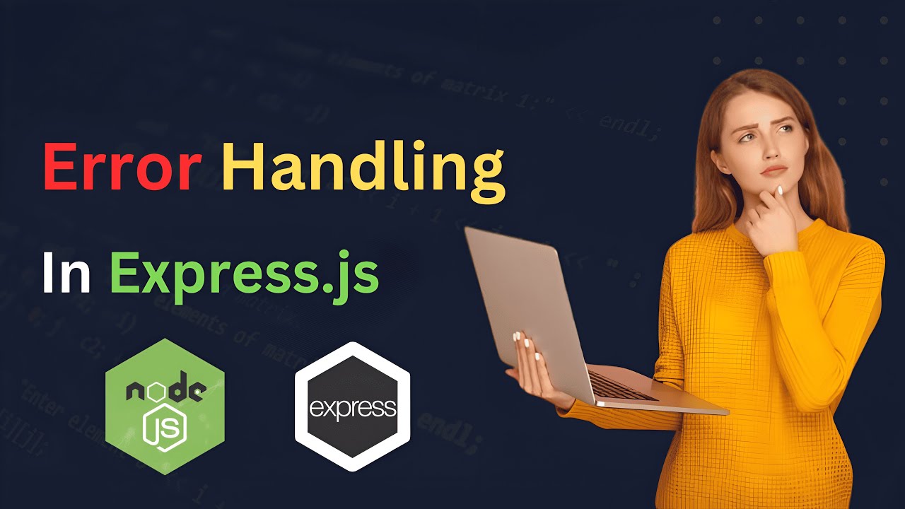 Master Error Handling In Express Js рџљђ Node Js Youtube
