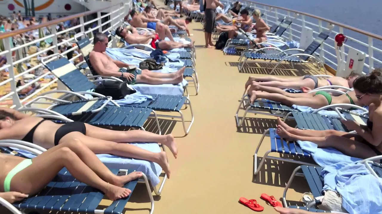 Strolling Deck 16 Allure Of The Seas Royal Caribbean Youtube