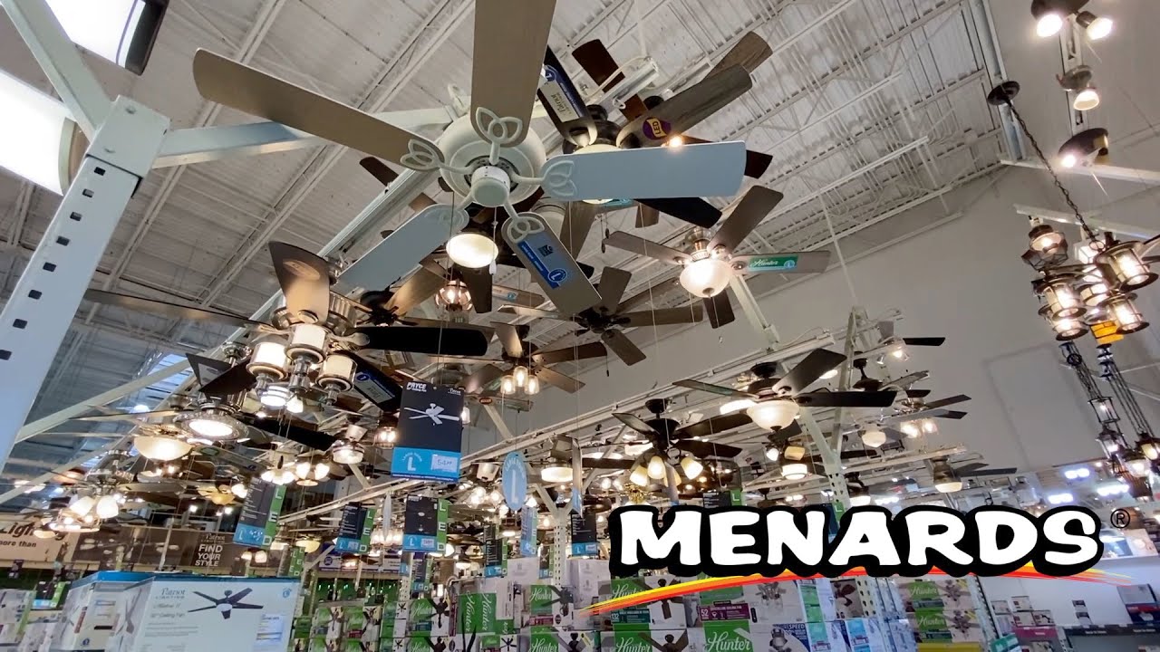 Ceiling Fans At Menards 2021 Youtube