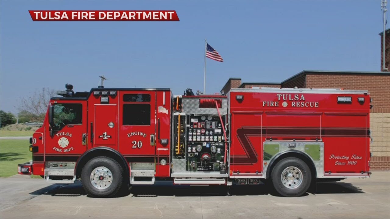 Tulsa Fire Department Gets New Fire Engine Youtube