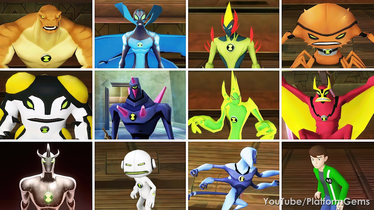 Ben 10 Alien Force All Aliens Name List With Pictures Infoupdate Org