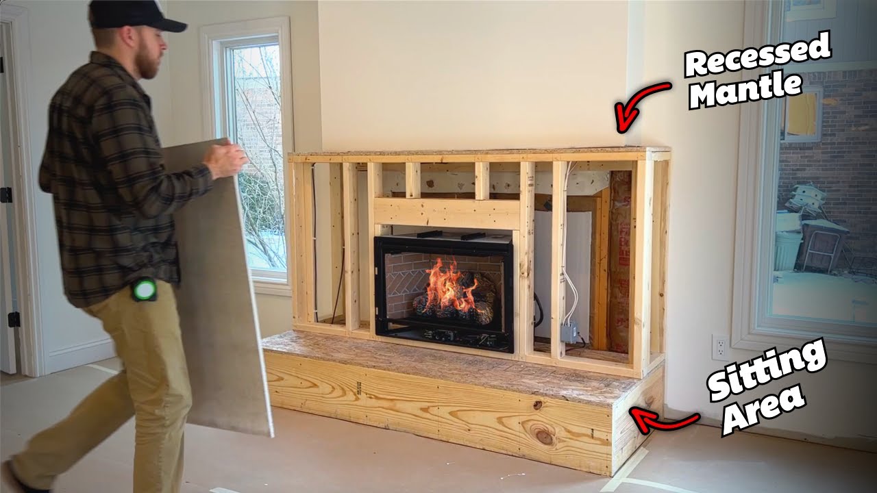 How To Build A Fireplace Built In At Lara Caley Blog