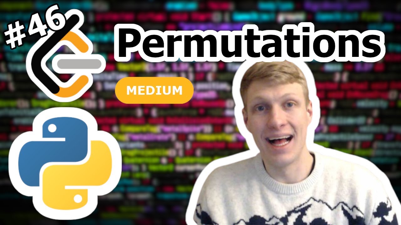 Permutations Python Solution Leetcode 46 Youtube