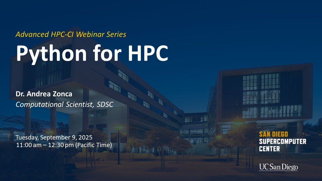 Python For Hpc Youtube