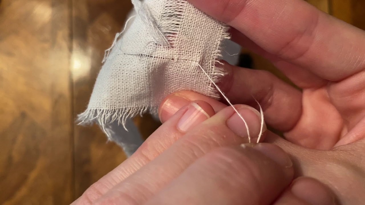 Drawn Threadwork Tutorial Youtube