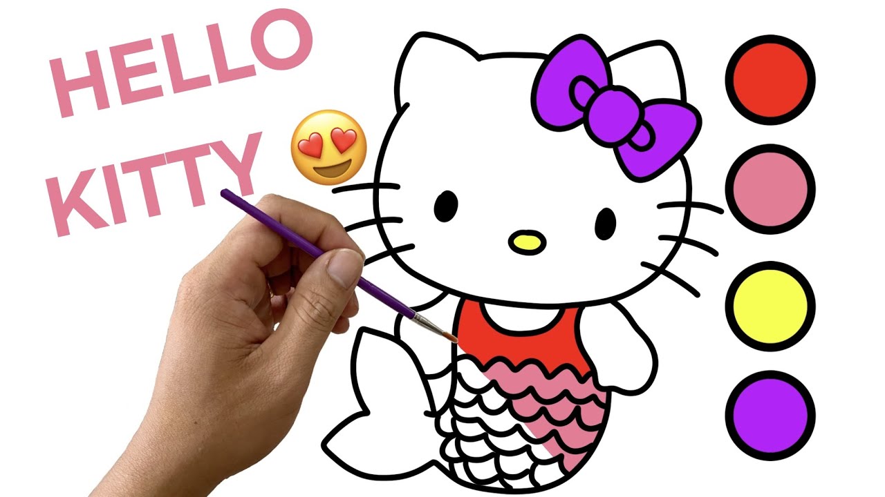 Cara Menggambar Hello Kitty Jadi Putri Duyung Dan Mewarnai – Coronaforo Cara Menggambar Hello Kitty Jadi Putri Duyung Dan Mewarnai – Coronaforo