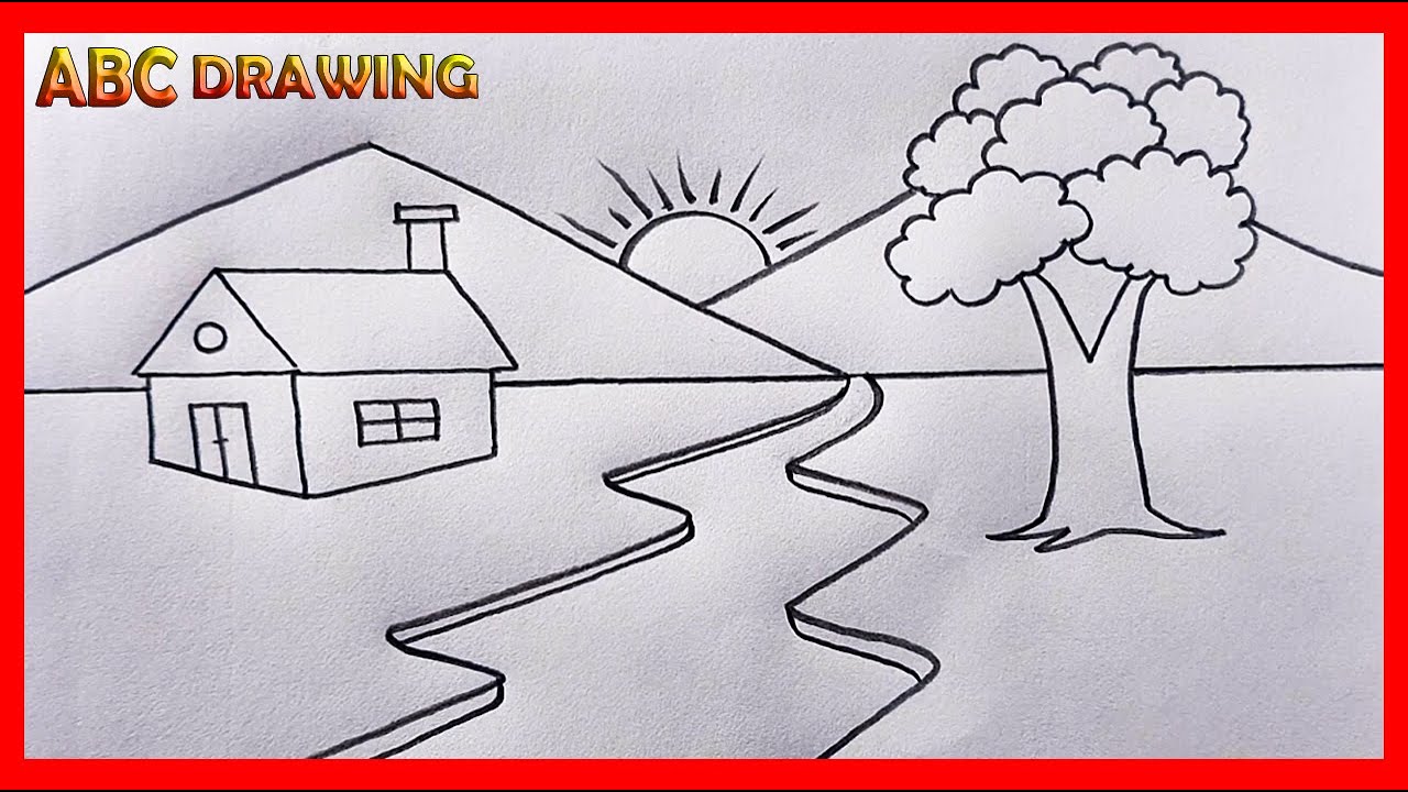 Simple Pencil Drawings For Kids