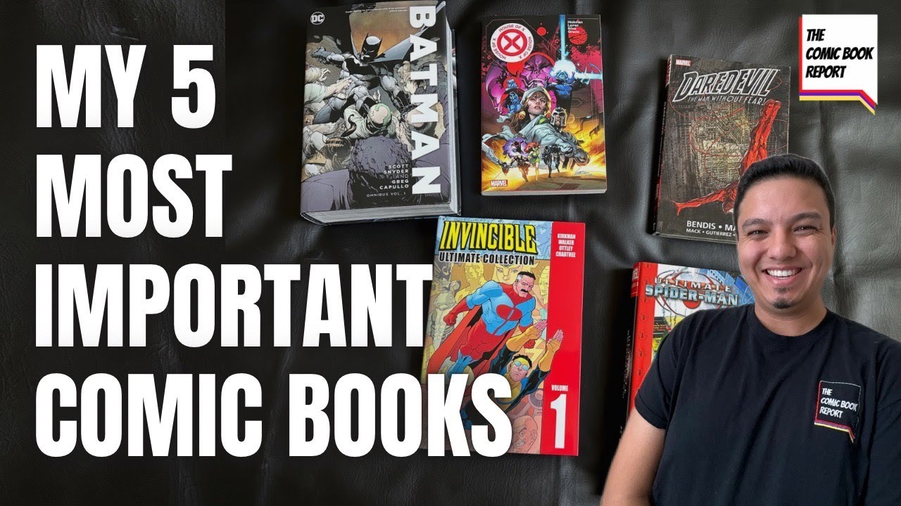 My 5 Most Important Comic Books The Five Comic Challenge Youtube