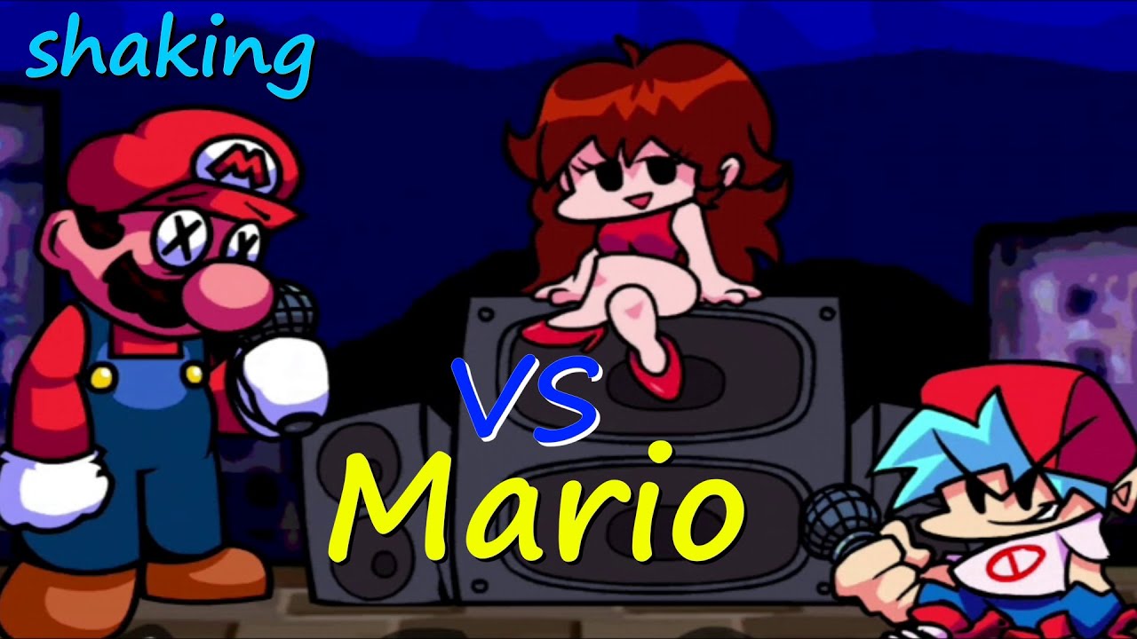 Fnf Super Bross Mario Drowned Rebooted Shaking Personalized Song