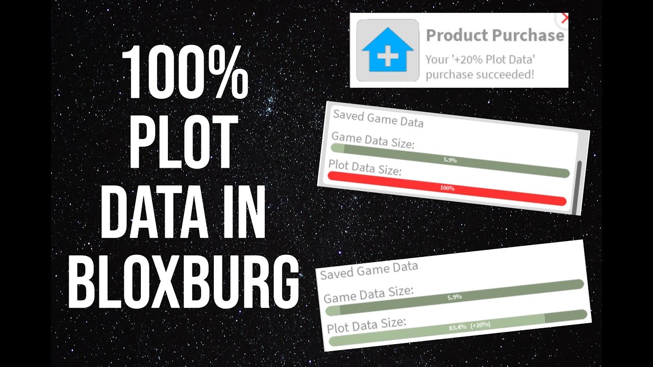 What Happens When You Reach 100 Plot Data In Bloxburg Youtube