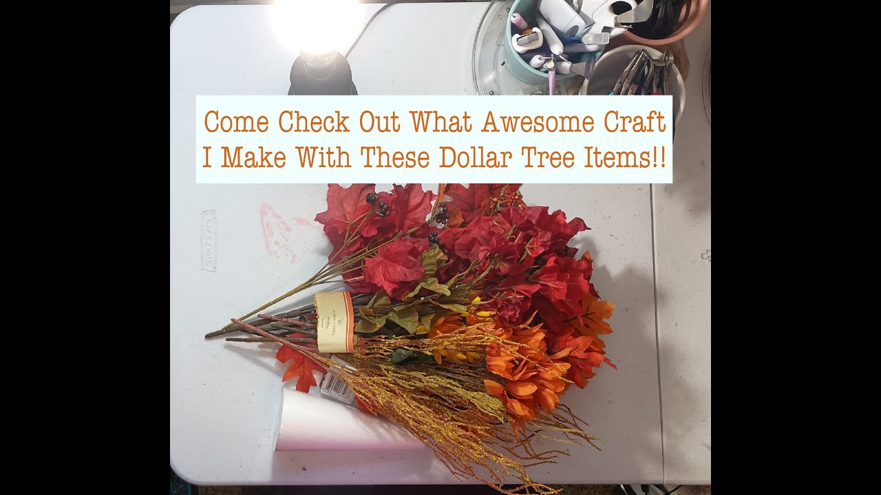 Fall Floral Tree Youtube