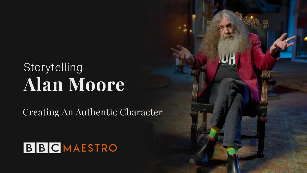 Alan Moore Creating An Authentic Character Storytelling Bbc