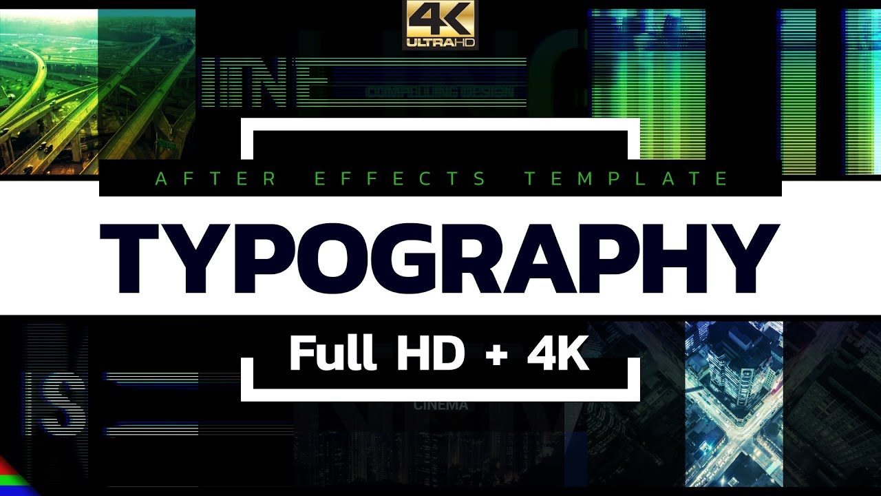 After Effects Typography Template