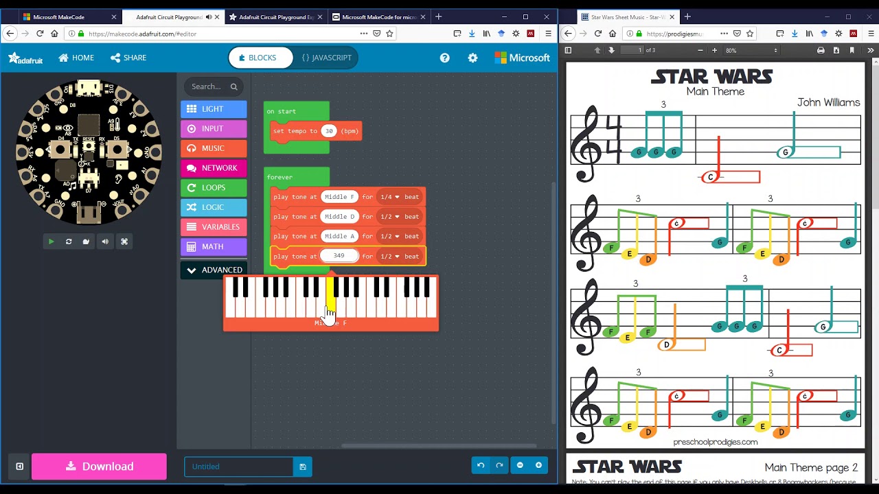 Makecode Music Activity Youtube