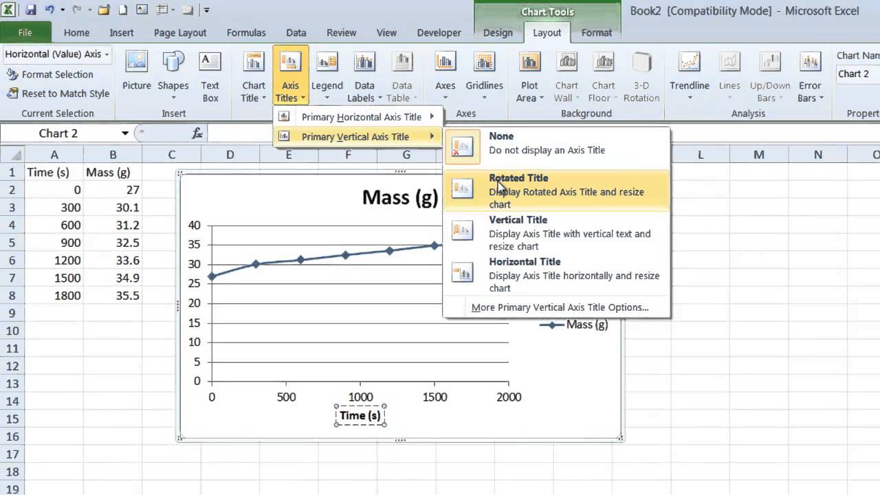 Class Tutorial 01 Make Scatterplot In Excel Youtube